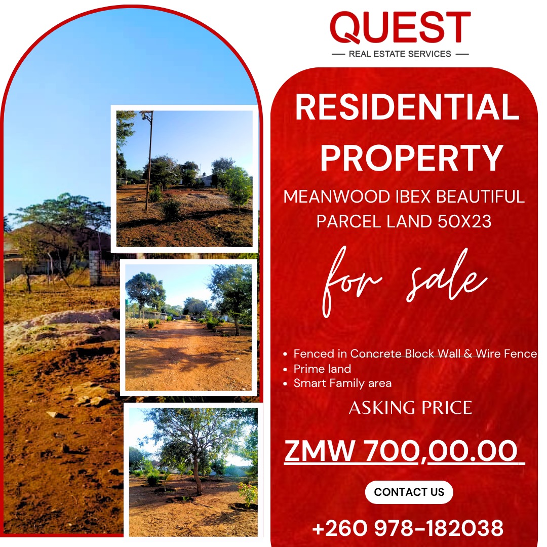 FOR SALE: Prime Residential Land in Meanwood Ibex - Fenced & Ready for ...